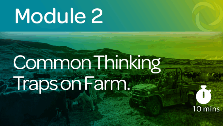 Common Thinking Traps on Farm - Farmstrong - Live Well Farm Well